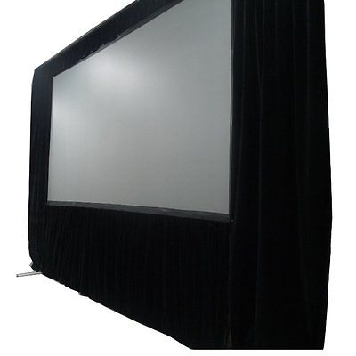 Antra™ PSD-150AA 16:9 Fast Fold Projector Projection Screen with Case ...